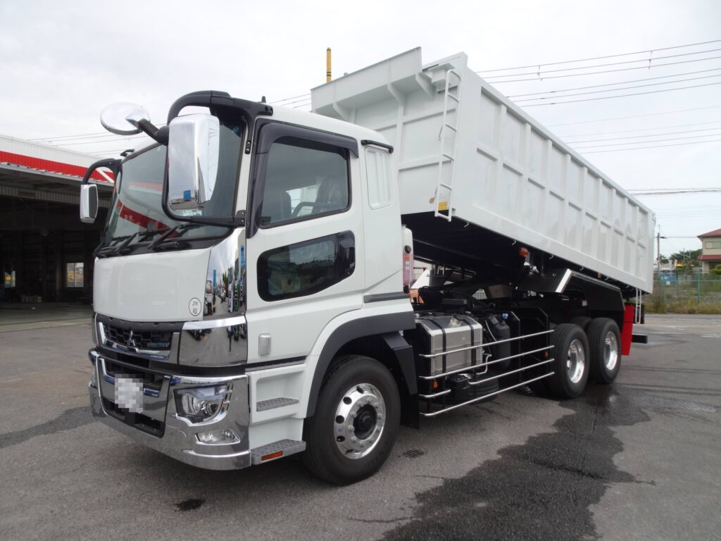 22-ton stainless steel deep dump (Far East) new old car – Zmc JAPAN